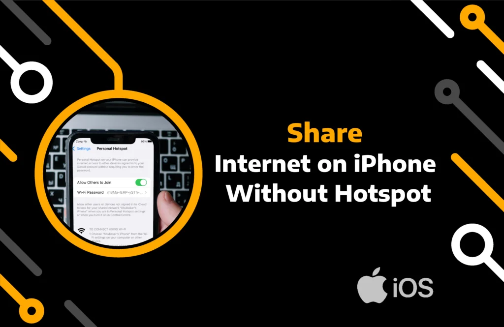 How to Share Internet From iPhone Without Hotspot - TechKeyPro